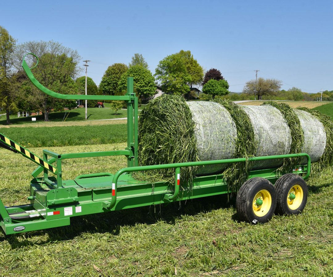 Home / Farm Equipment / Hay Equipment / Farm-Land Bale Transport Wagon