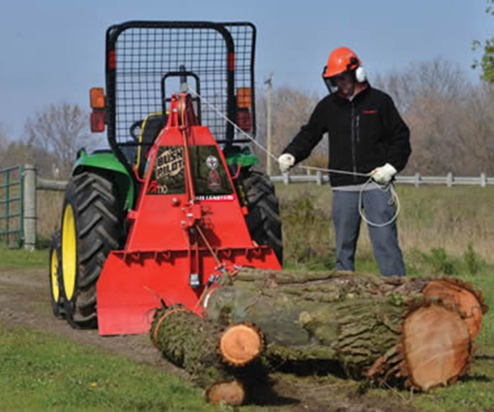 Wallenstein FX110 Skidding Winch