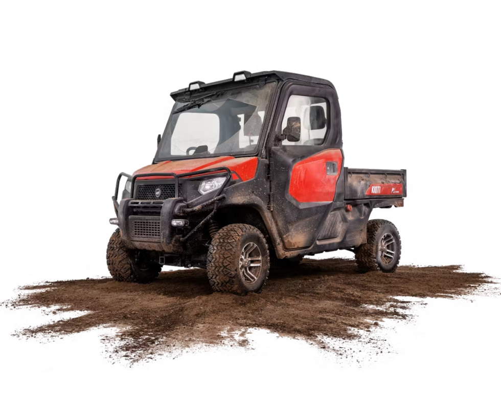 KIOTI K9 2400 UTV with Cab
